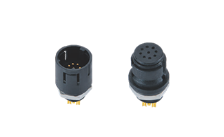 M10 round connector, panel type – Newstep Group